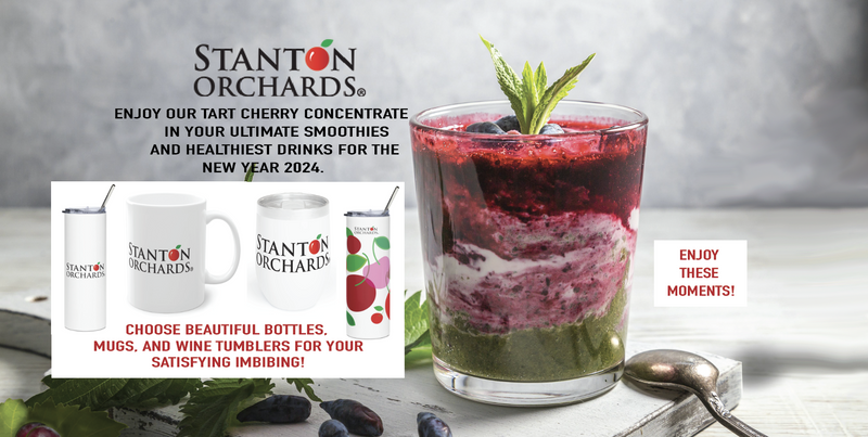 Stanton Orchards Tart Cherry Concentrate for Sleep, Recovery, Pain